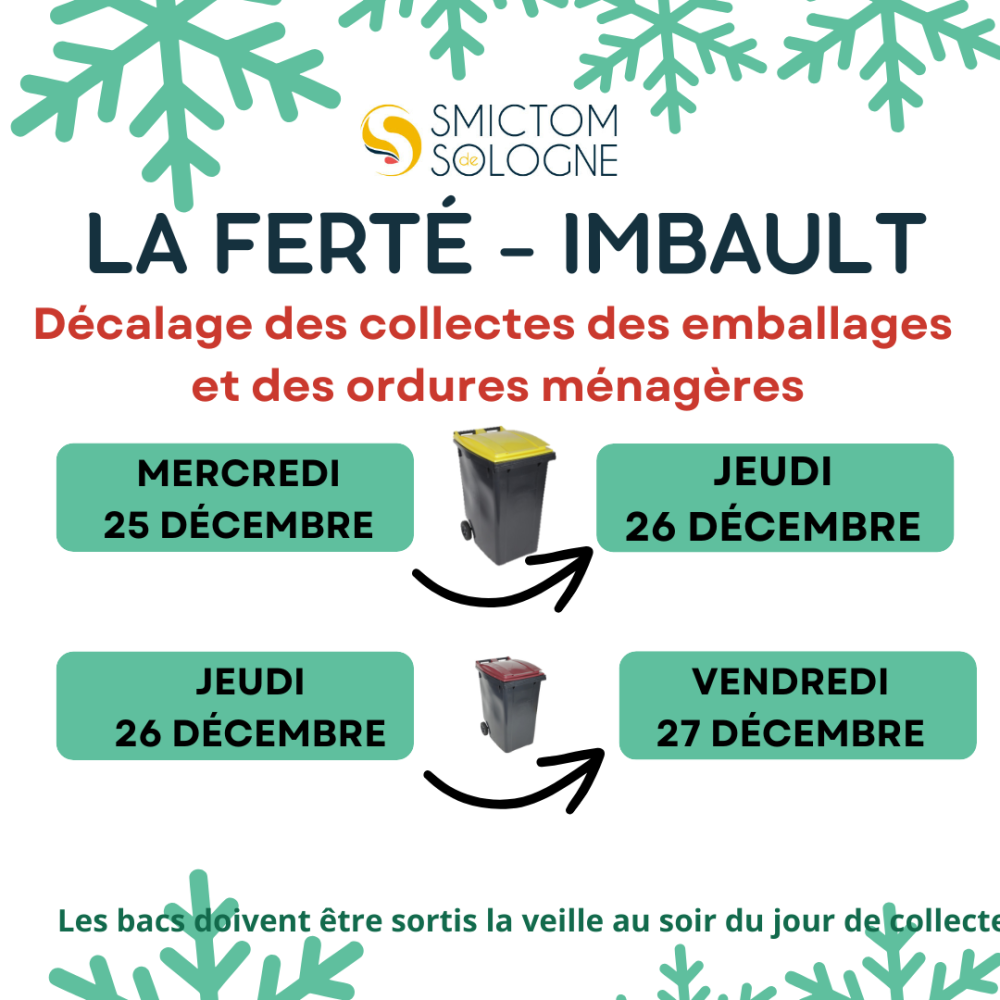 LE SMICTOM DE SOLOGNE VOUS INFORME - Décembre 2024 - Commune de La ...